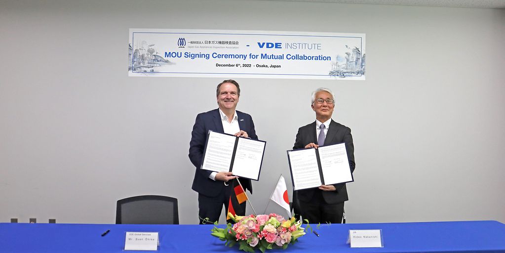 VDE Institute and Japan Gas Appliances Inspection Association (JIA) to ...