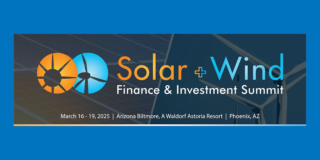 Infocast's Solar + Wind Finance & Investment Summit