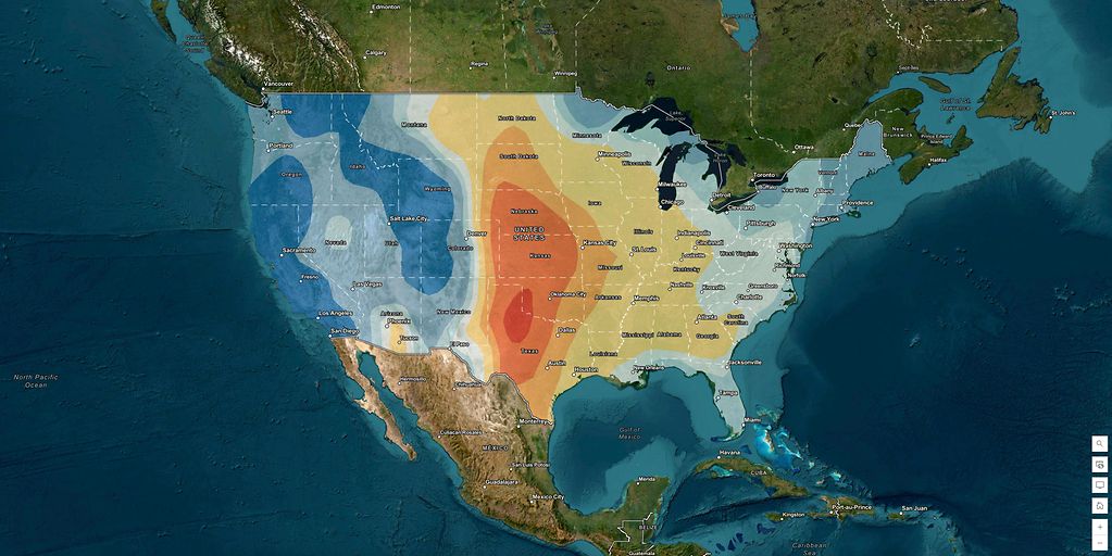 ArcGIS-Based Hail Risk Maps