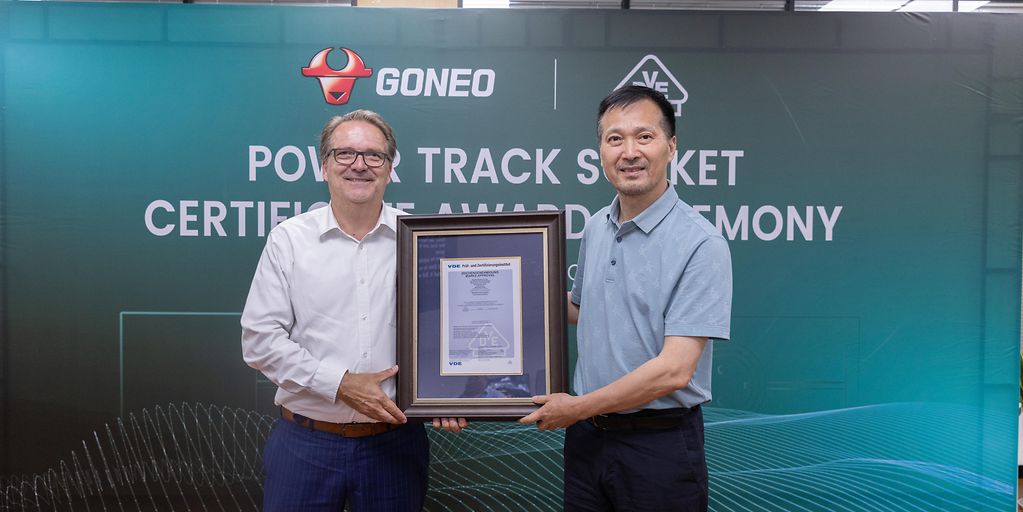 GONEO awarded VDE certification