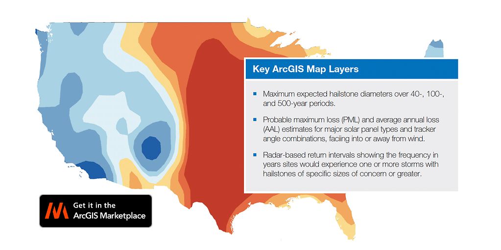 VDE Hail Risk Atlas case study featuring the Clearway Energy Group
