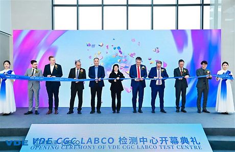 Eröffnung eines neuen Joint Venture Labors der VDE Global Services