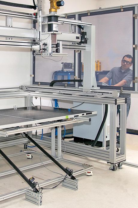 VDE Americas and RETC introduce solar panel Hail Resiliency Curve Test