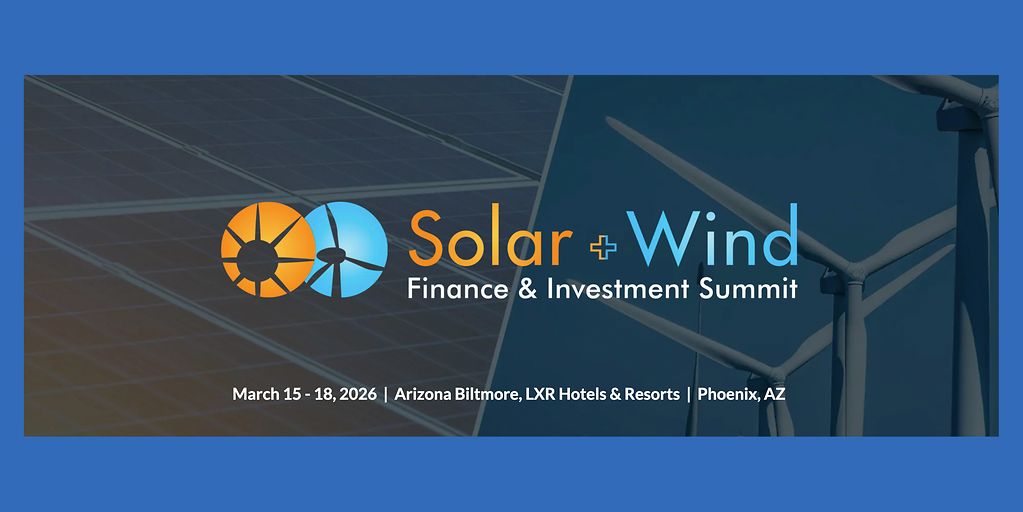 Infocast's Solar + Wind Finance & Investment Summit
