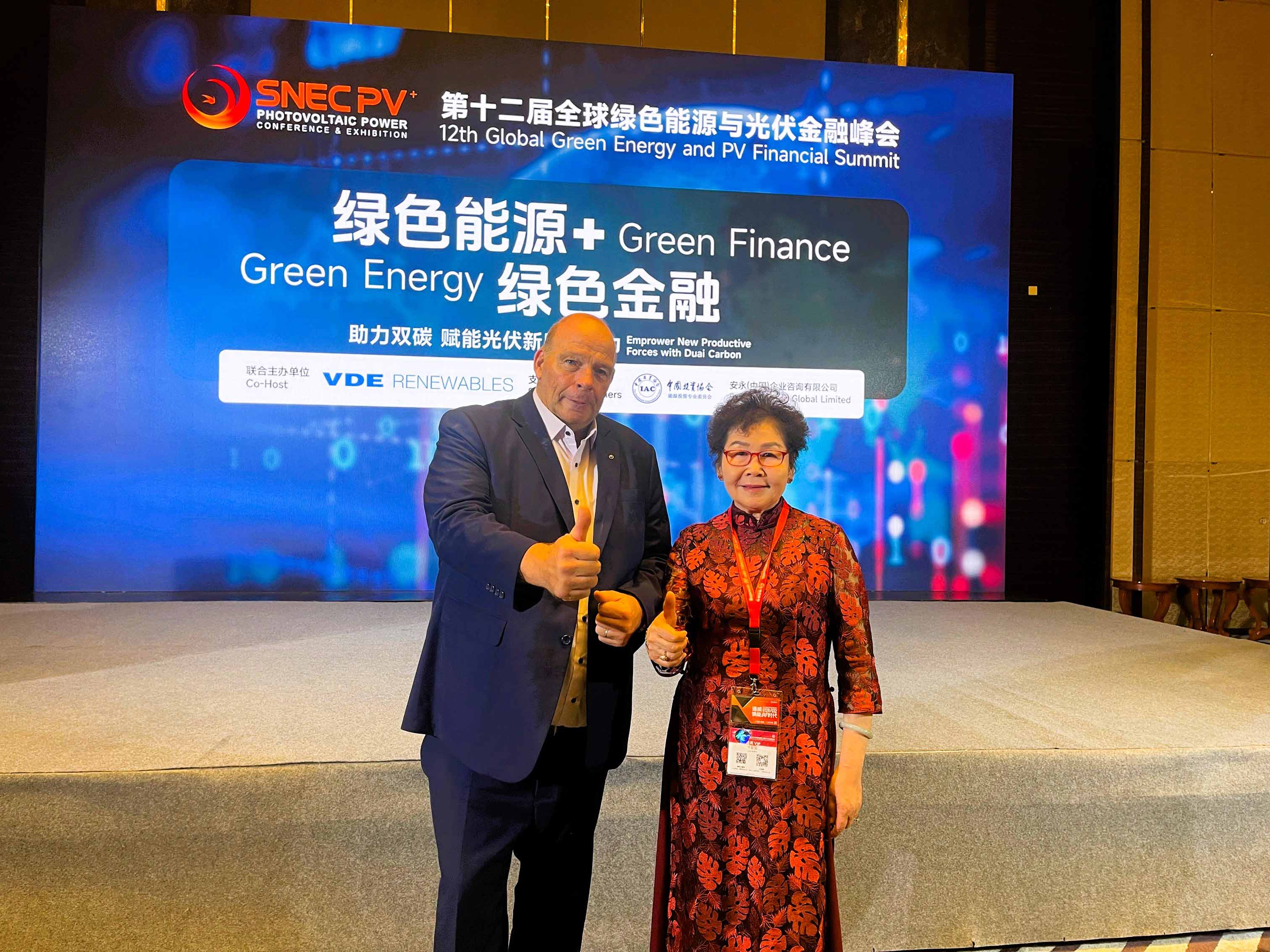 VDE Renewables is at the 2024 SNEC energy conference in Shanghai